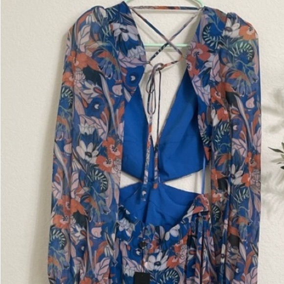 Gianni Bini | Dresses | Gianni Bini Lillian Floral Print Long Sleeve ...